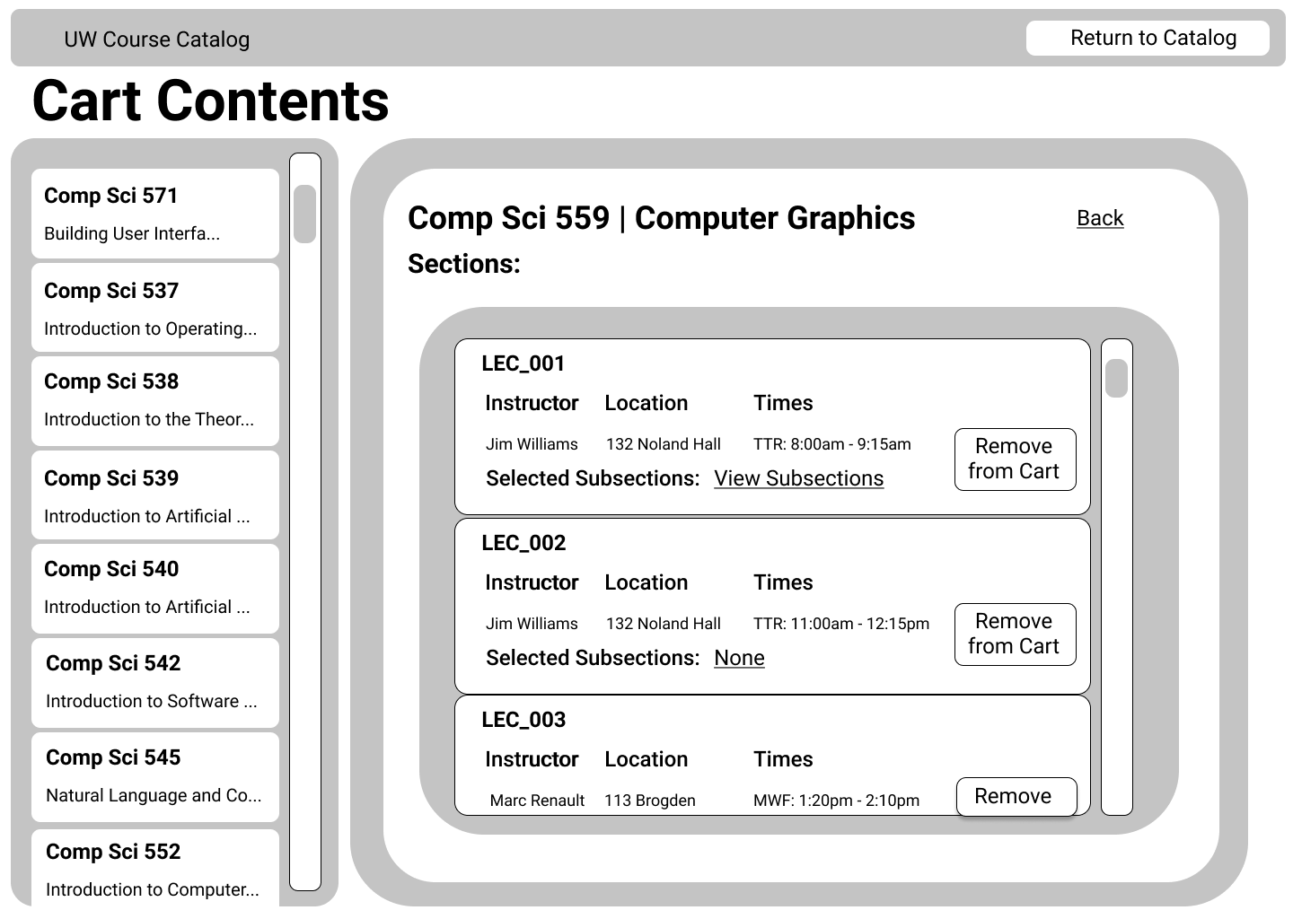 Course Catalog